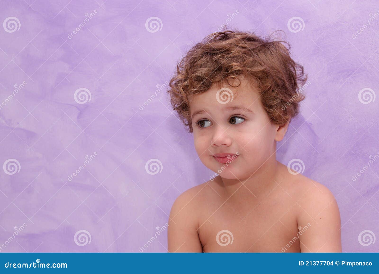 Child purple background stock photo. Image of baby, model - 21377704