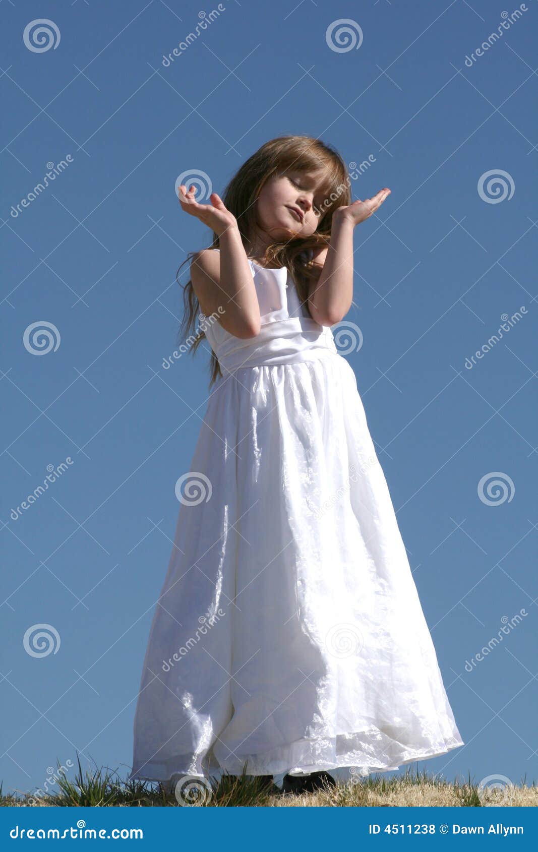 Child Raising Hands stock photo. Image of adolescence - 4511238