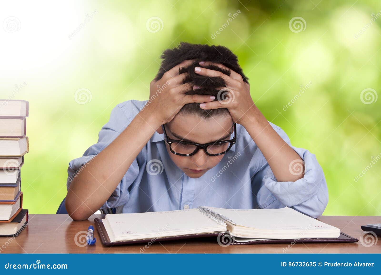 Child reading stock image. Image of isolated, happiness - 86732635