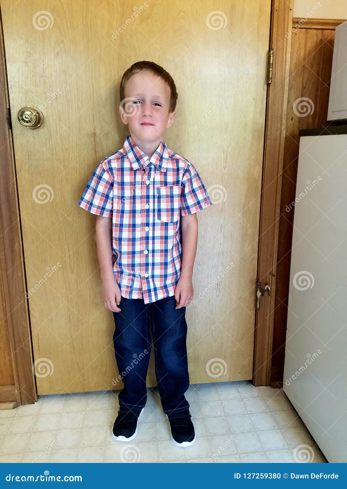 Child ready for school stock photo. Image of school - 127259380