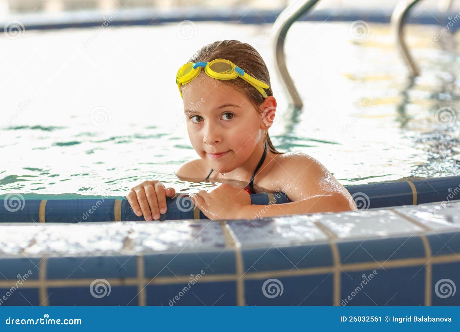 Child Relaxing at Whirlpool Stock Image - Image of exercise, bath: 26032561