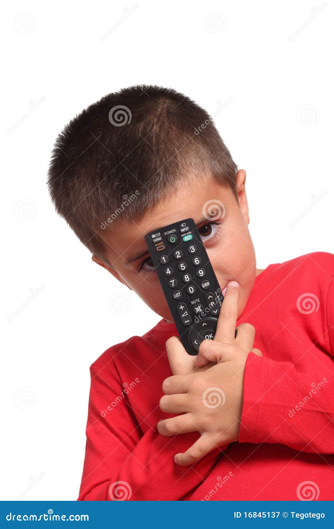 Child with remote control stock image. Image of industry - 16845137
