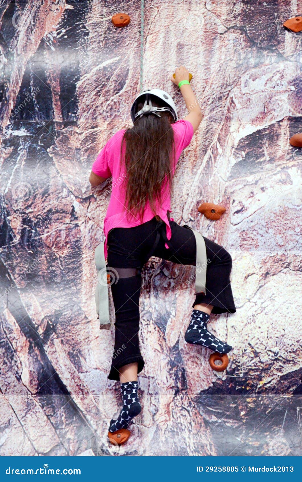 Child rock climbing stock image. Image of active, extreme - 29258805