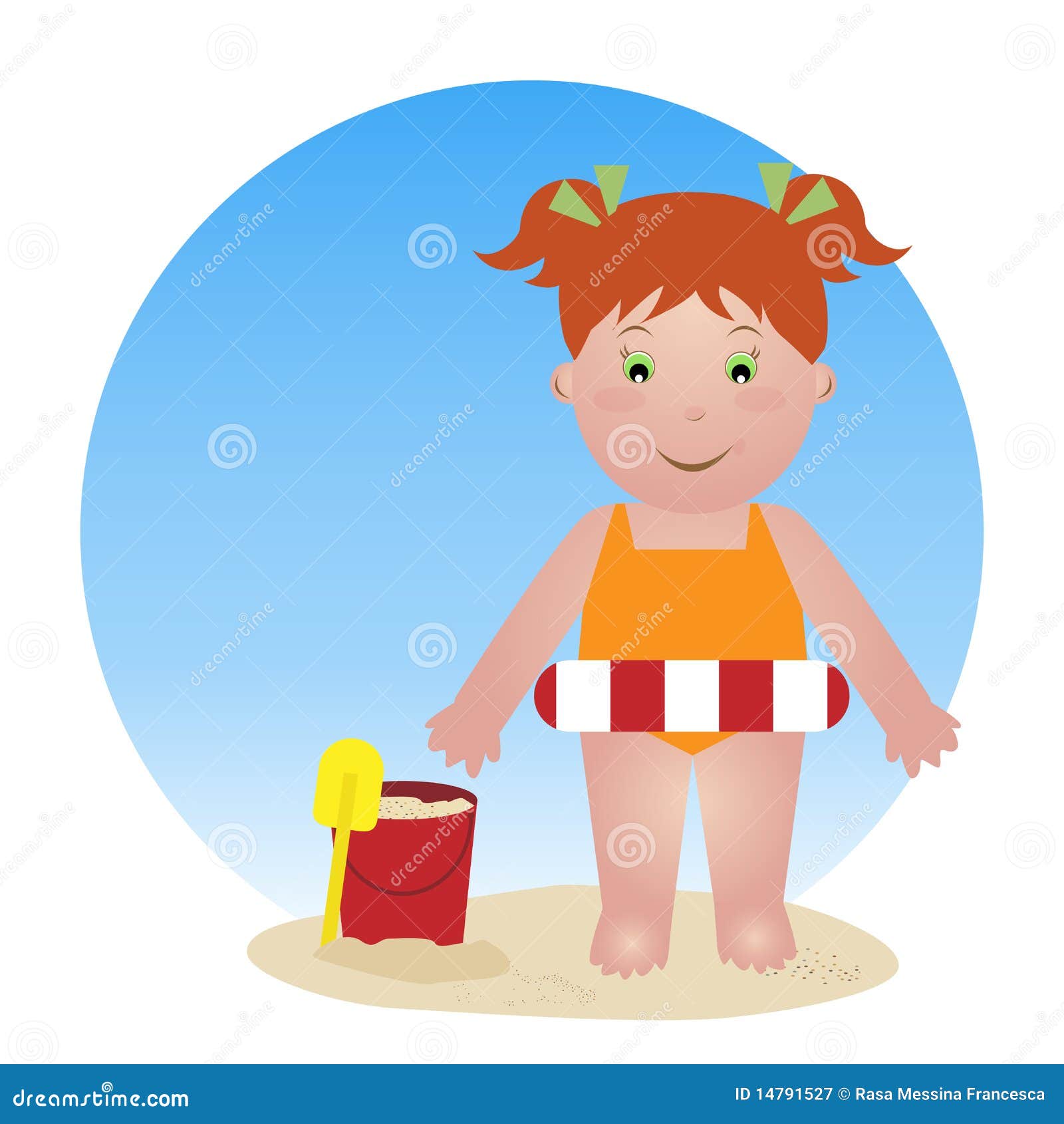 Boy With Rubber Ring. Dot To Dot By Numbers Activity For Kids And ...