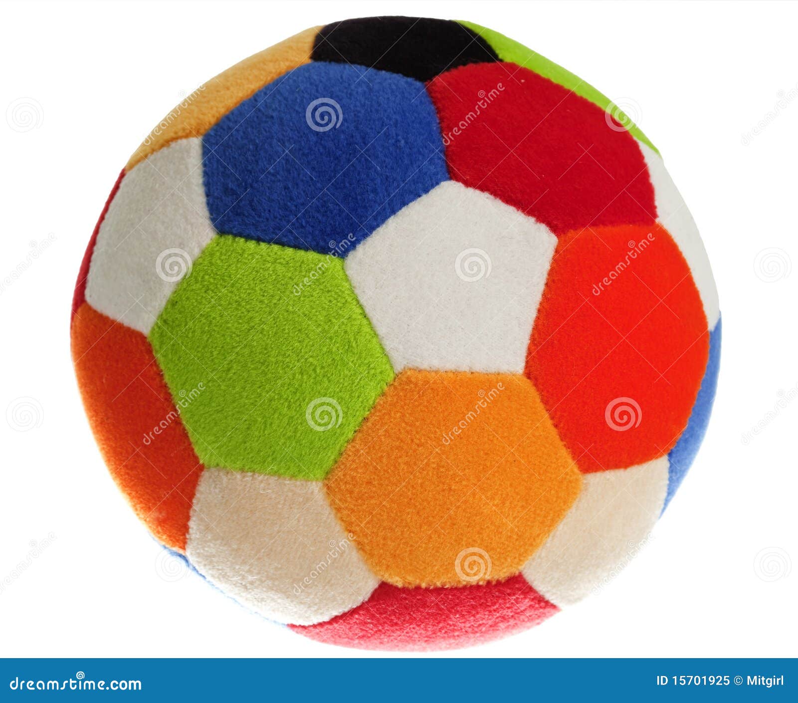 Child s Colorful Foam Ball stock image. Image of multicolored - 15701925