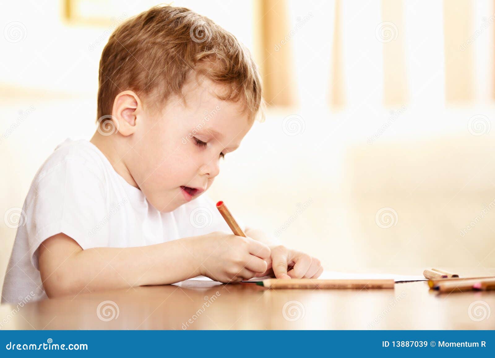 Child s Drawing stock image. Image of indoors, color - 13887039