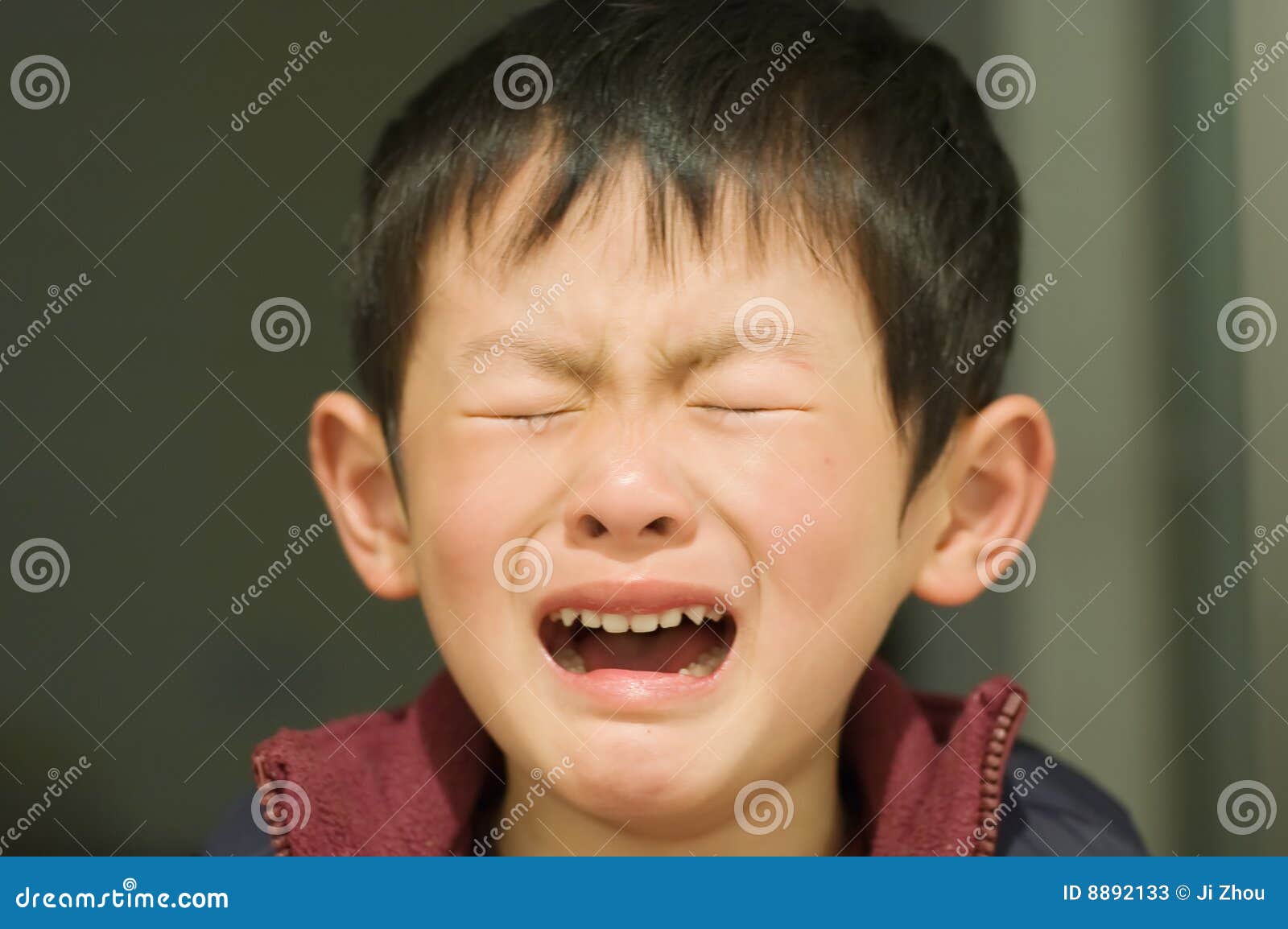 Child s expression stock image. Image of expression, whine - 8892133
