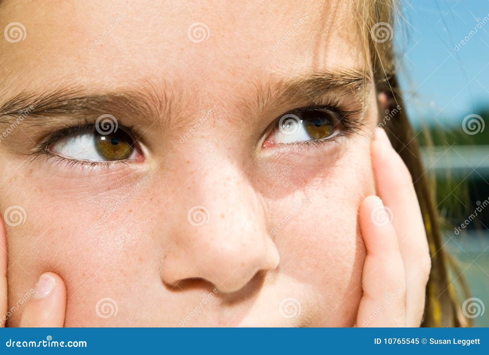 Child S Eyes Close Up / Expression Stock Image - Image of youth, young ...