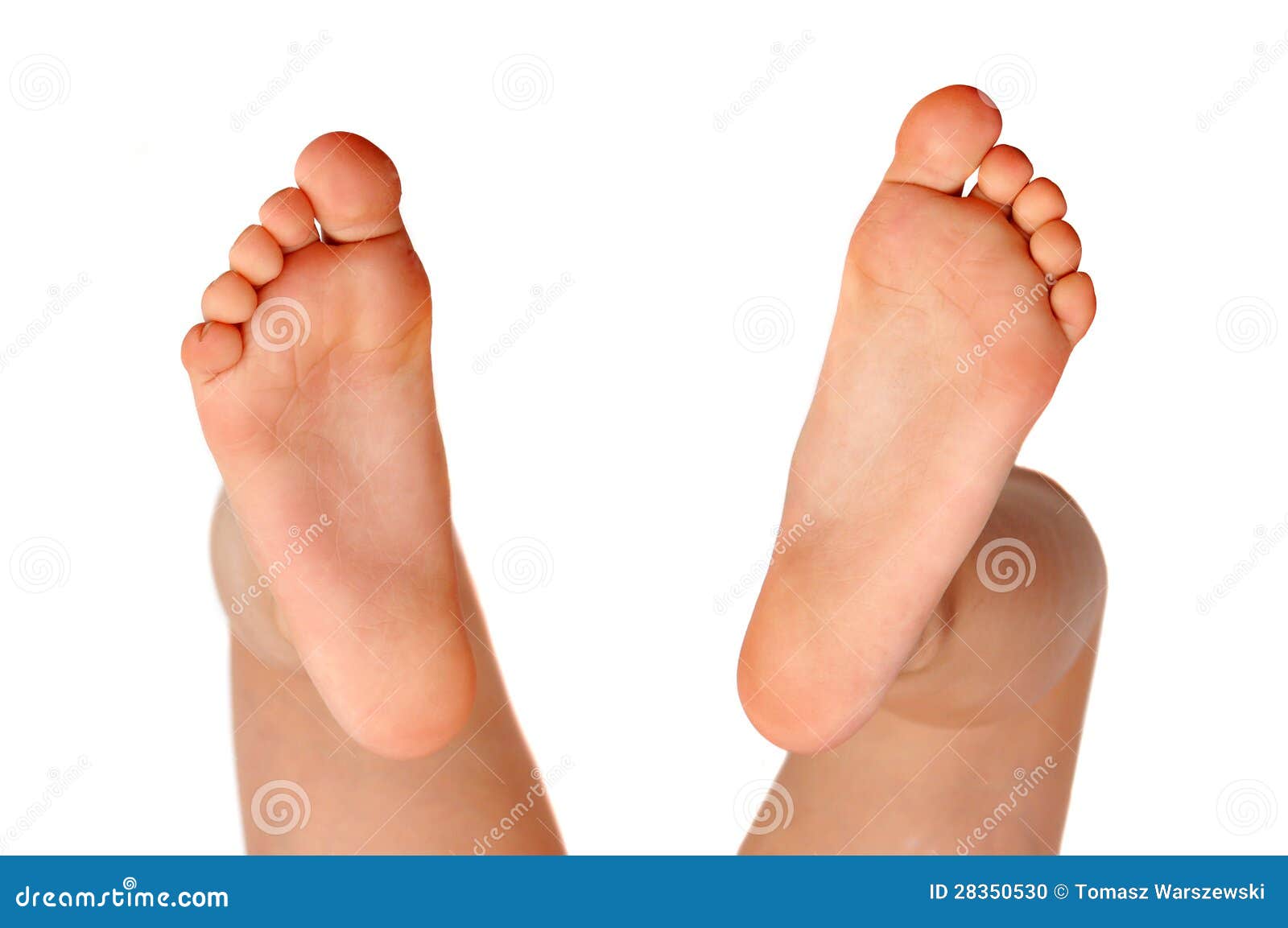 Child s foot stock photo. Image of healthy, barefoot - 28350530