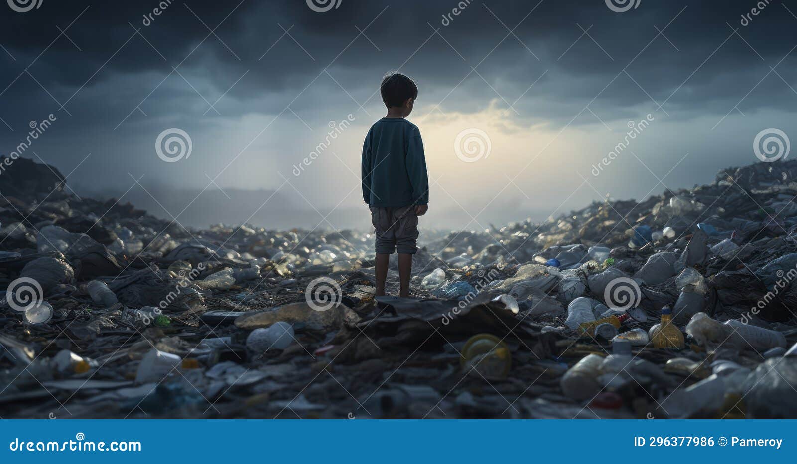 A Child S Gaze. Confronting the Reality of Plastic Waste Stock ...