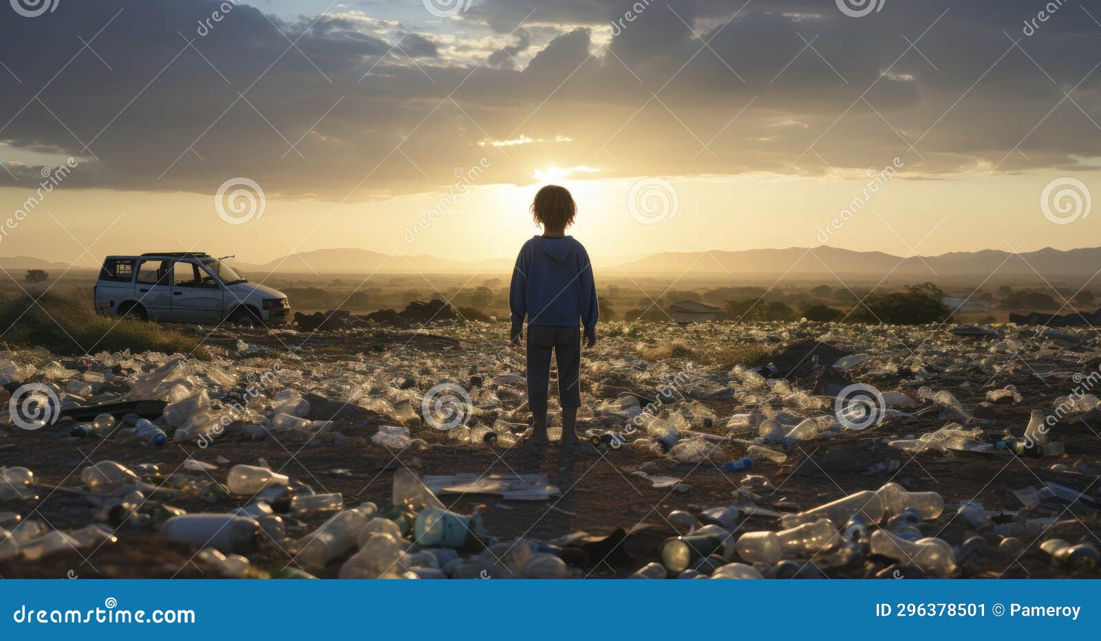 A Child S Gaze. Confronting the Reality of Plastic Waste Stock ...