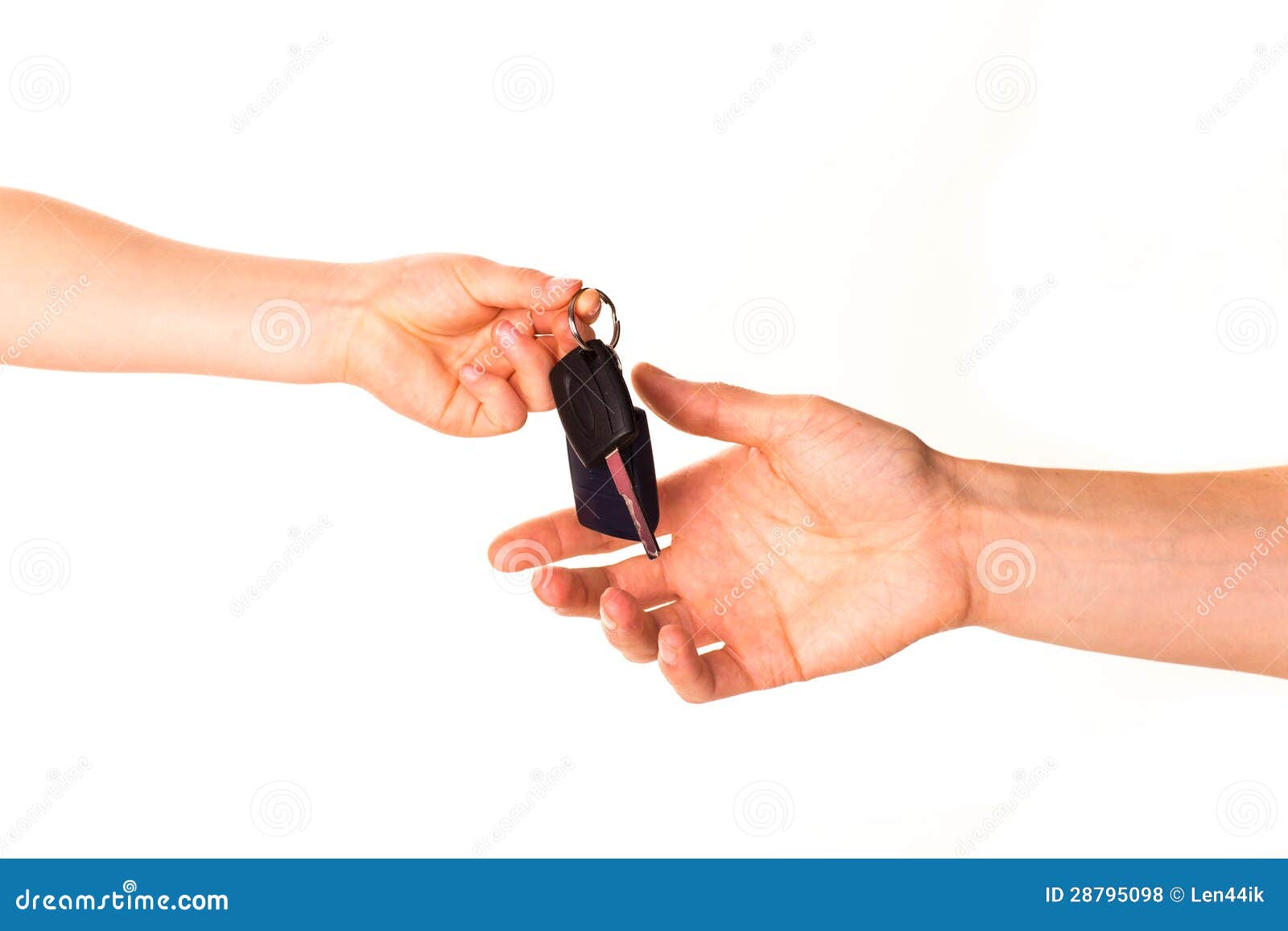 Child S Hand Holding a Car Key and Handing it Over Stock Photo - Image ...