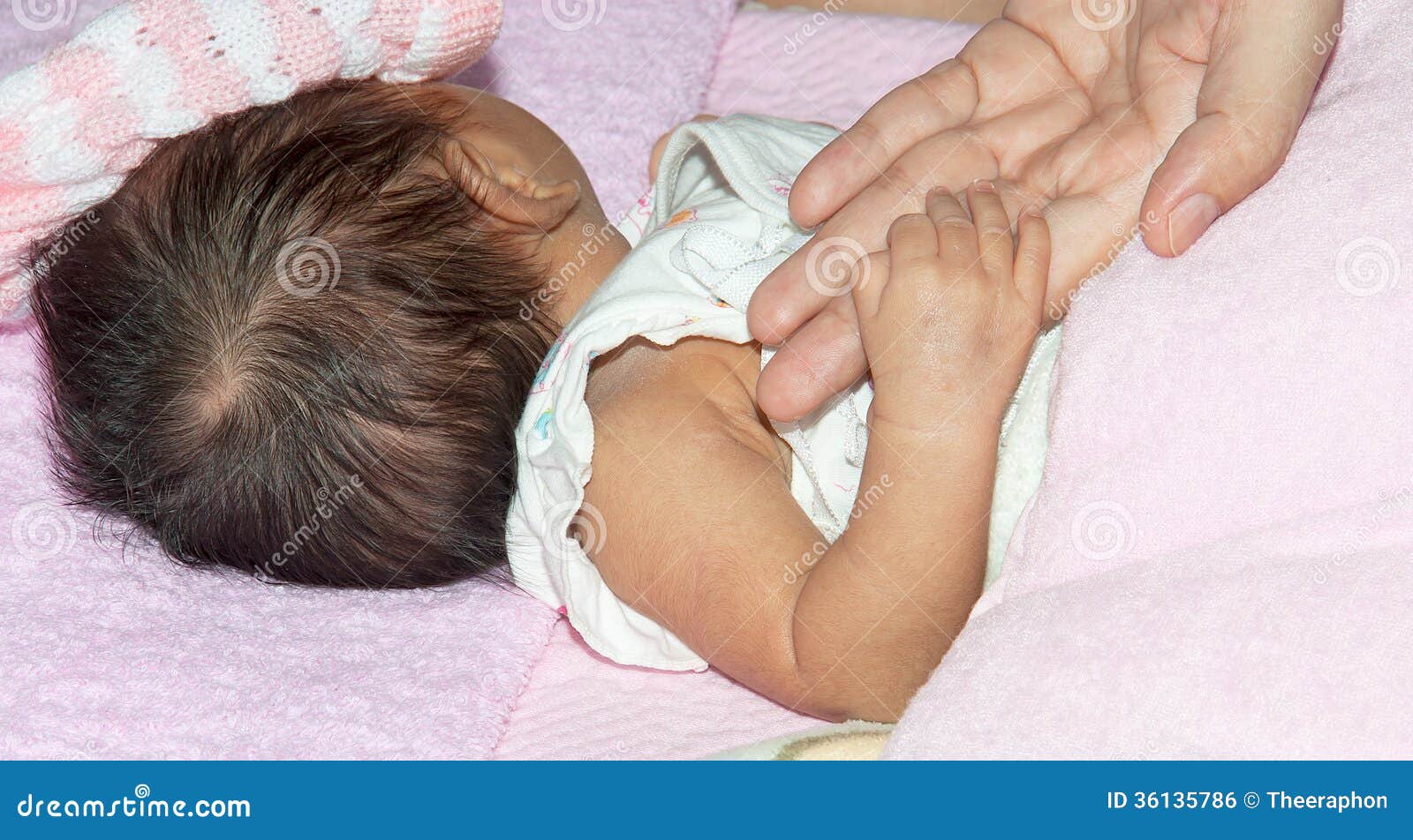 Child S Hand with Tenderness Stock Photo - Image of care, hand: 36135786