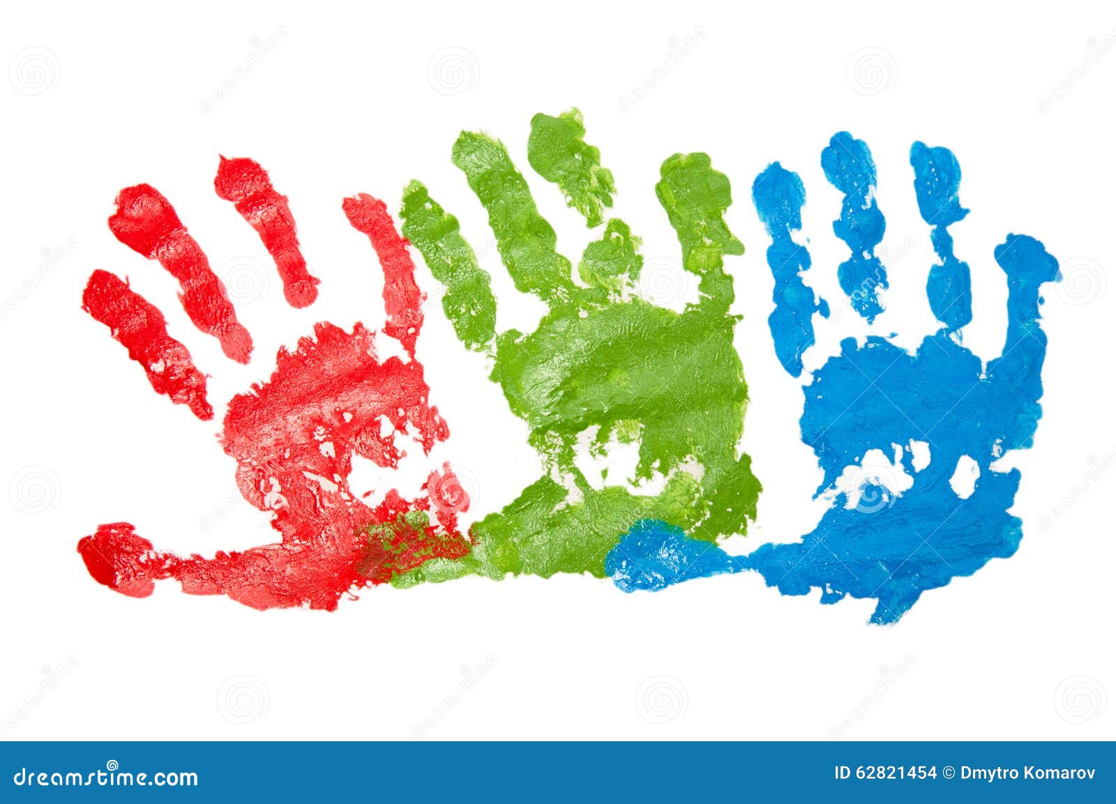 Child s handprints stock illustration. Illustration of imprint - 62821454