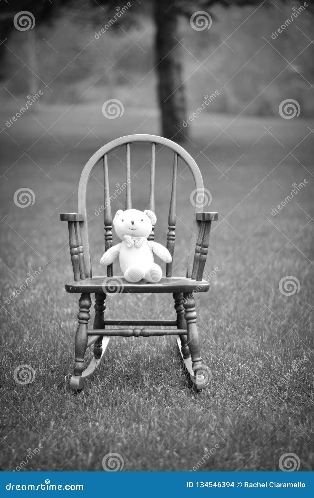 Child`s Teddy Bear stock photo. Image of chair, toys - 134546394