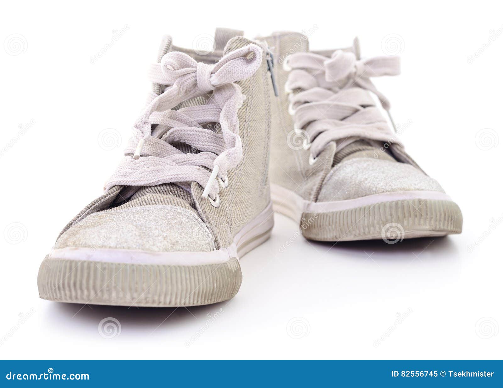 Child`s textile shoes. stock image. Image of shoes, textile - 82556745