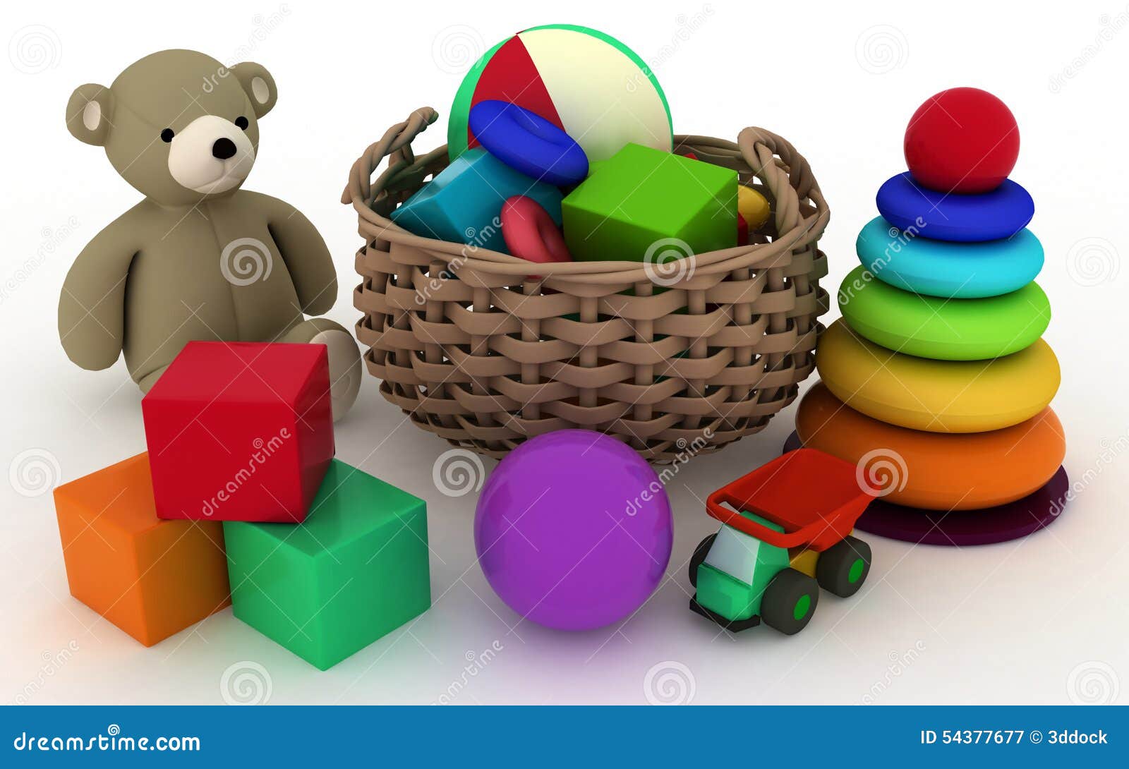 Basket Child Small Toys Stock Illustrations – 39 Basket Child Small ...