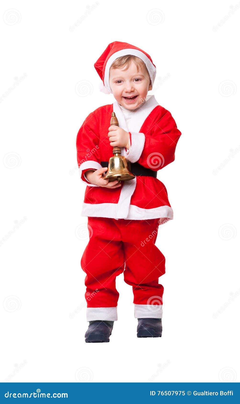 Child santa claus stock image. Image of seasonal, child - 76507975