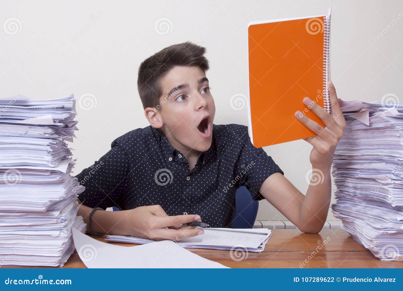 Child on the School Surprise Stock Photo - Image of kids, latin: 107289622