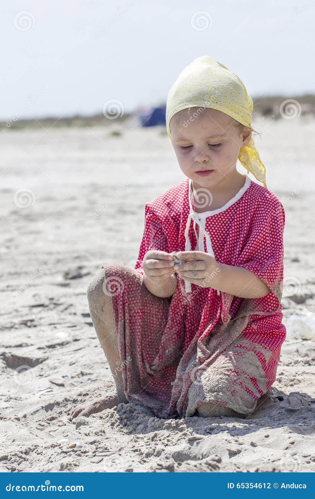 Child at the sea side stock photo. Image of exploring - 65354612