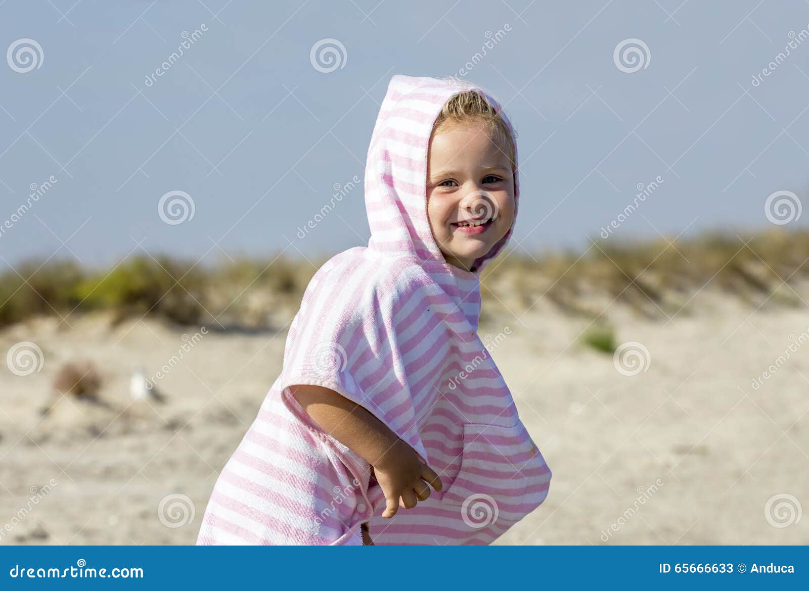 Child at the sea side stock image. Image of portrait - 65666633