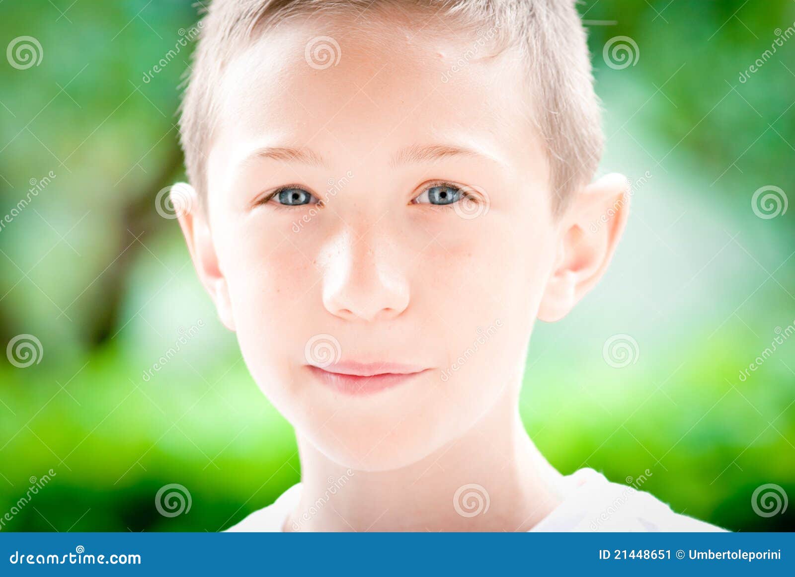 Child Serene Facial Expression Stock Image - Image of adoption ...