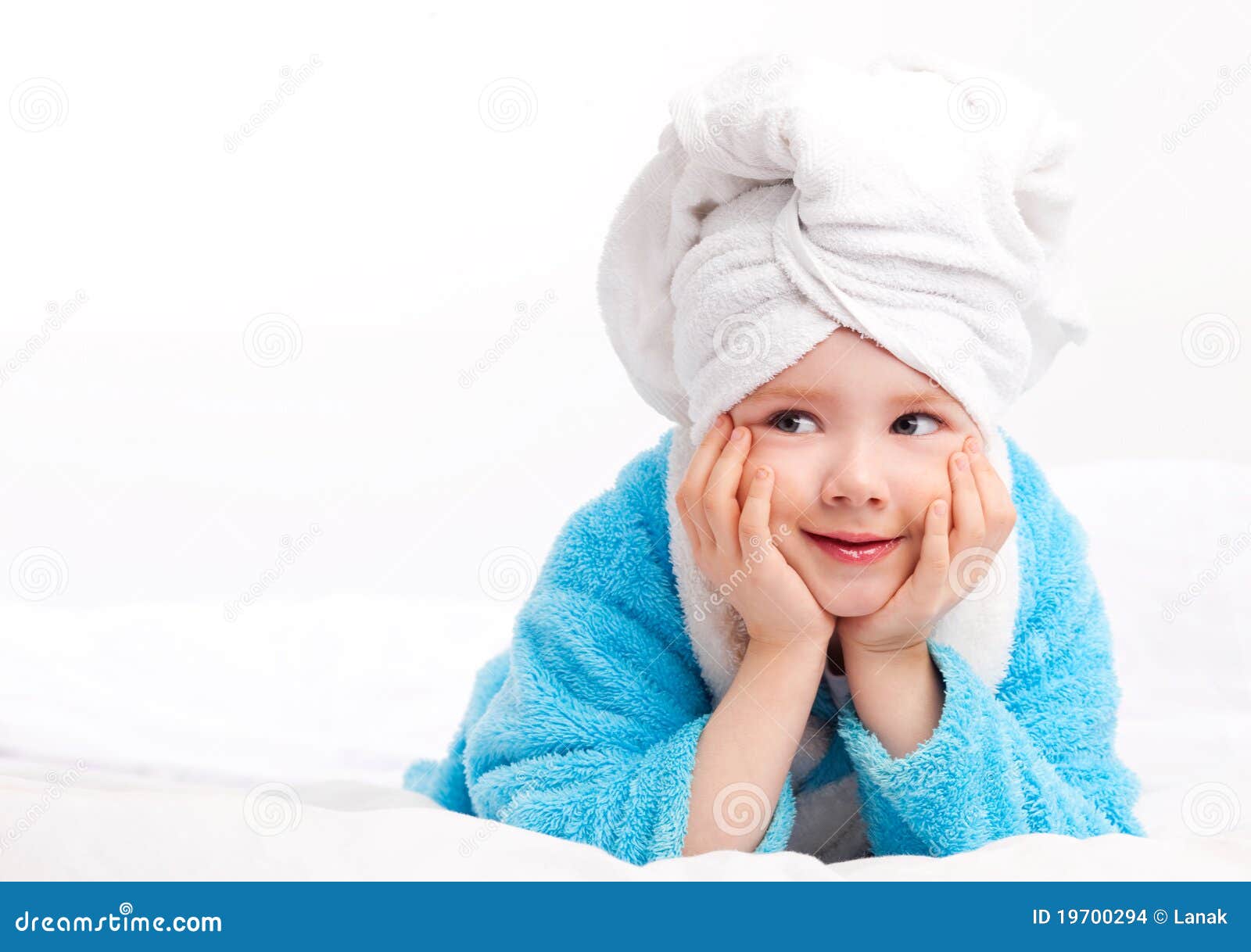 Child after the shower stock photo. Image of fresh, caucasian - 19700294