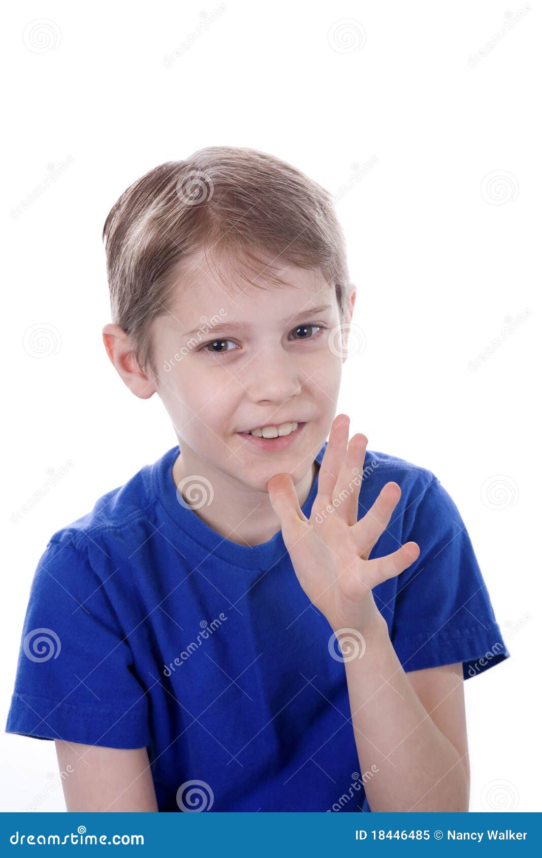 Child signing Mom stock image. Image of sign, face, pose - 18446485