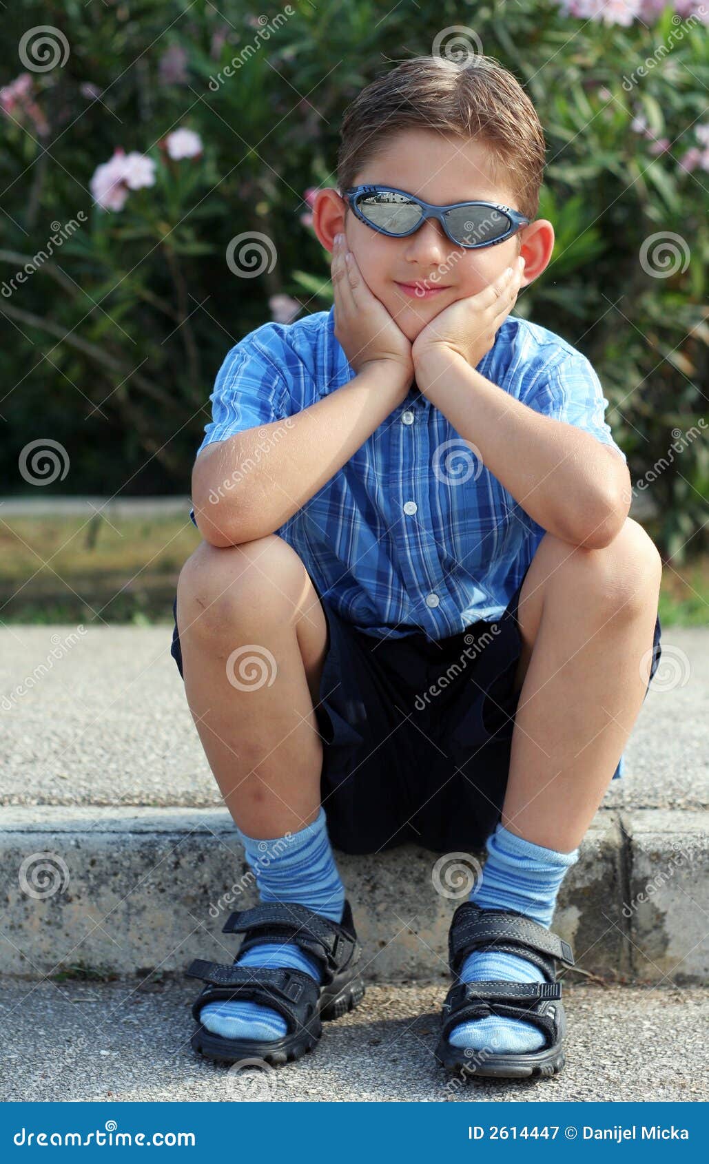 Child sitting stock image. Image of relaxing, smiling - 2614447