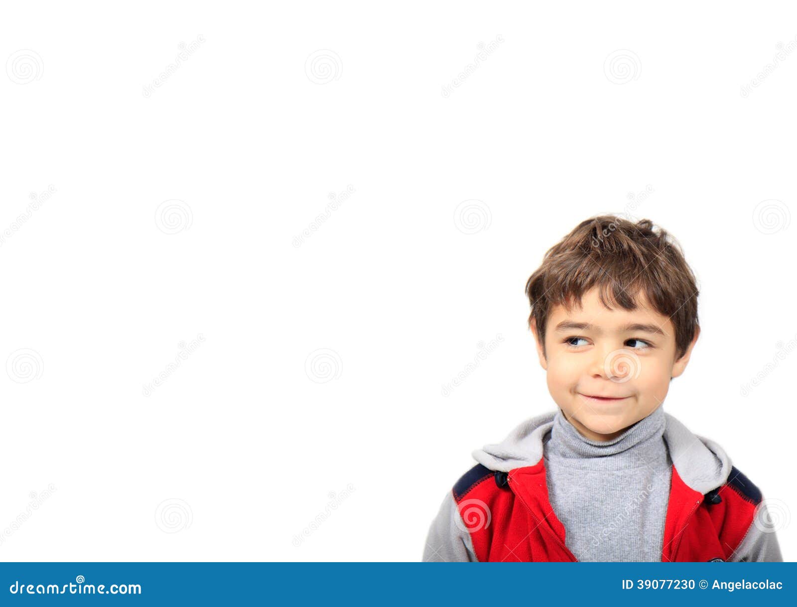 Child with the sly look stock photo. Image of smart, smile - 39077230