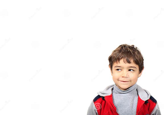 Child with the sly look stock photo. Image of surprised - 39077230