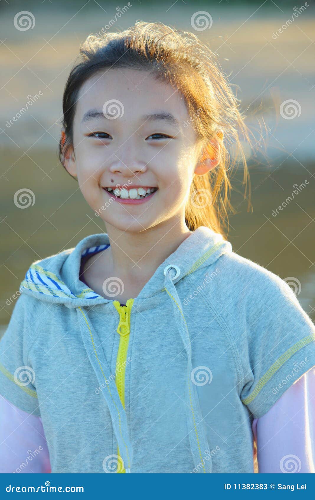Child with smile stock image. Image of child, summer - 11382383