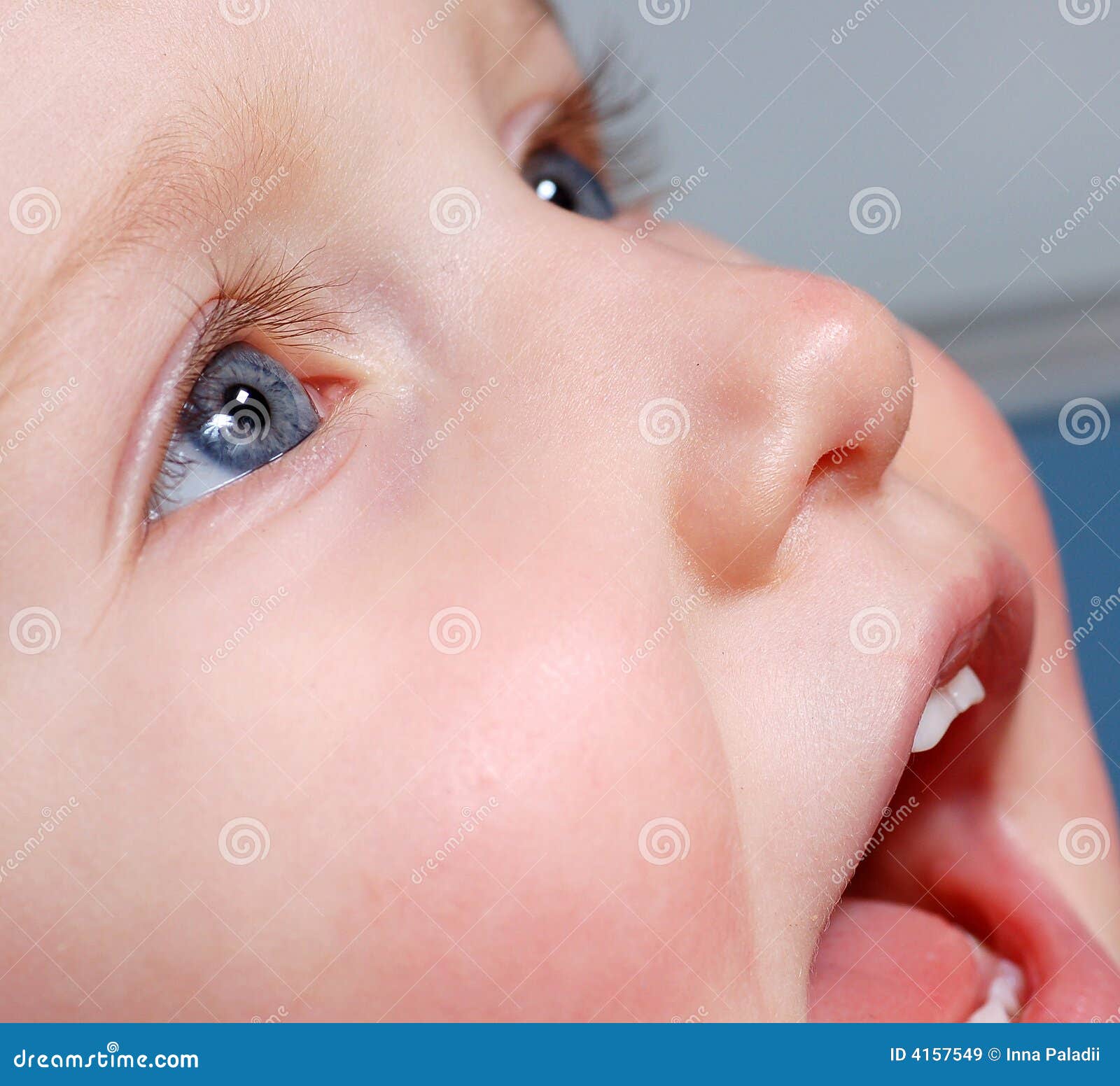 Child smiling stock image. Image of cute, beginnings, family - 4157549