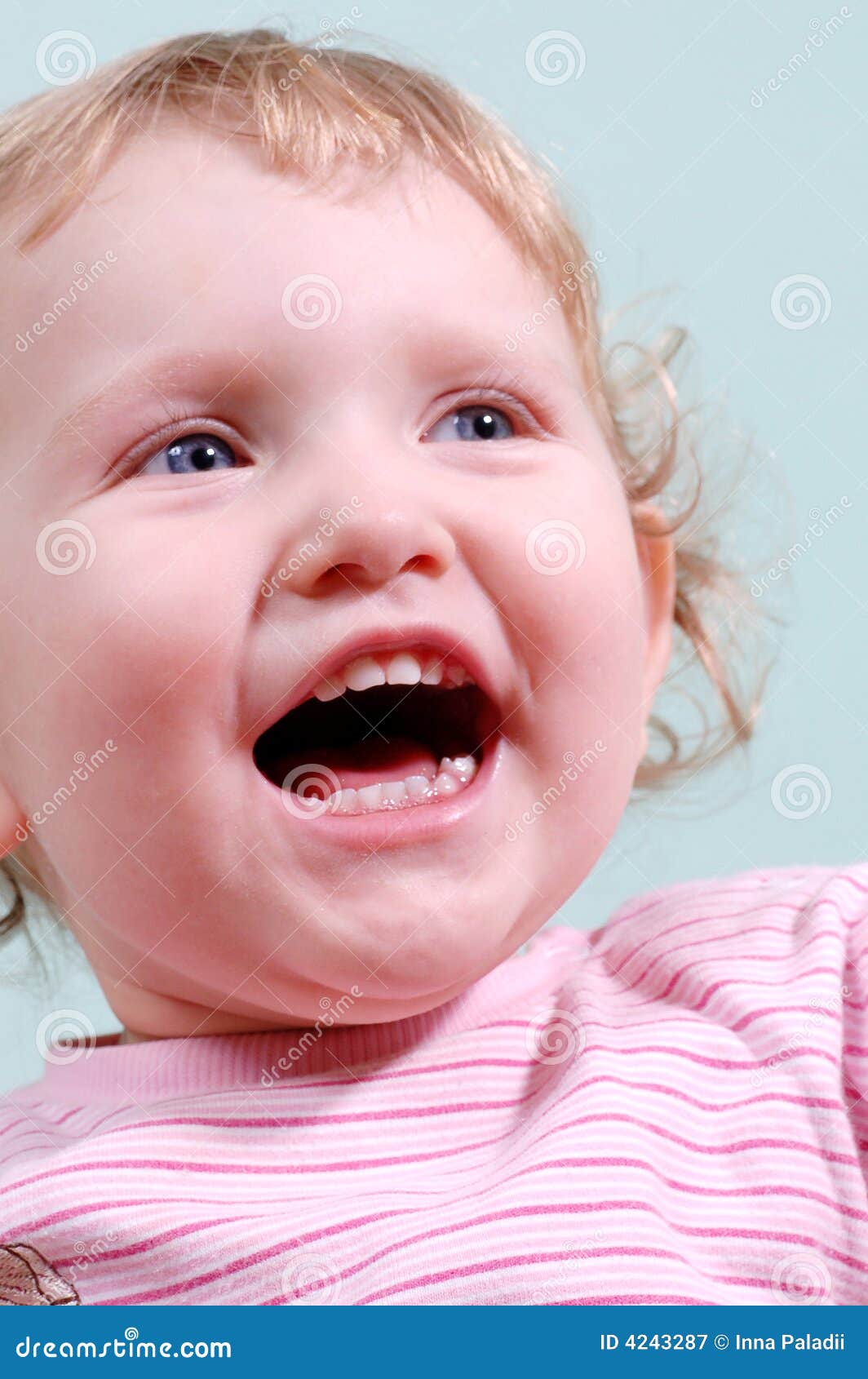 Child smiling stock image. Image of innocence, enjoying - 4243287