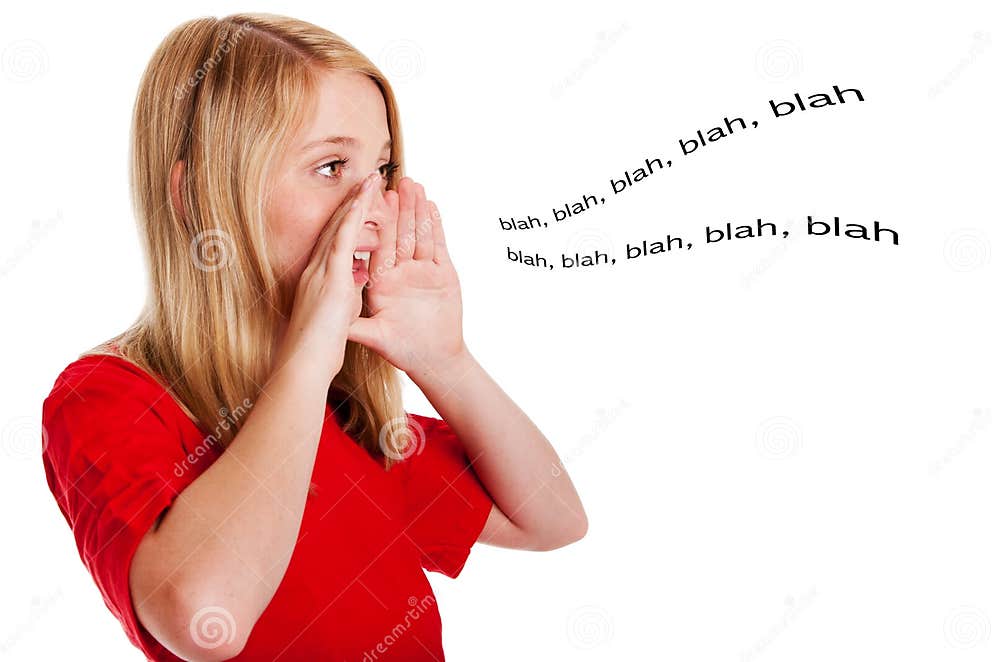Child speaking out loud stock photo. Image of beautiful - 20137828