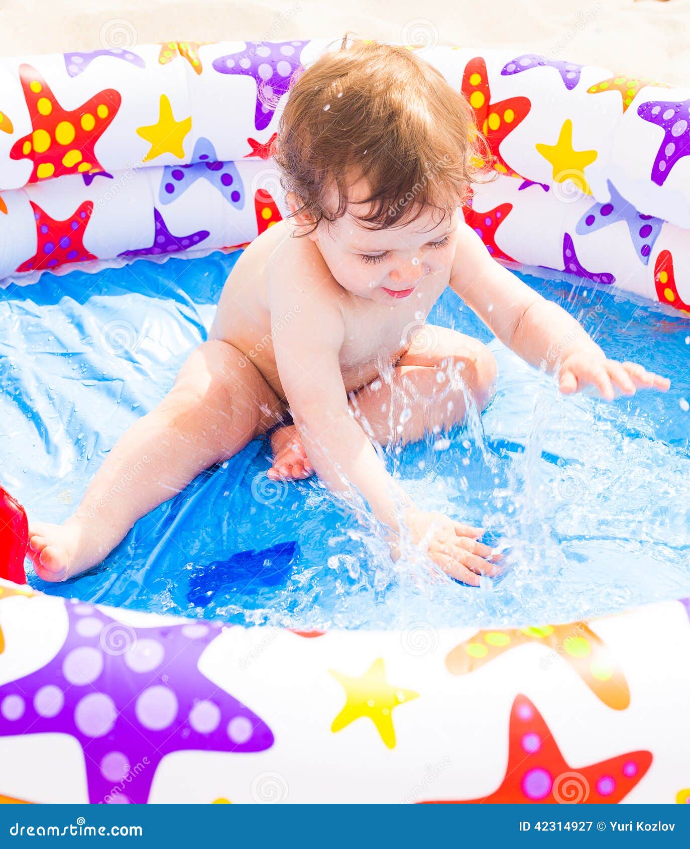 Child splashing stock image. Image of child, expression - 42314927