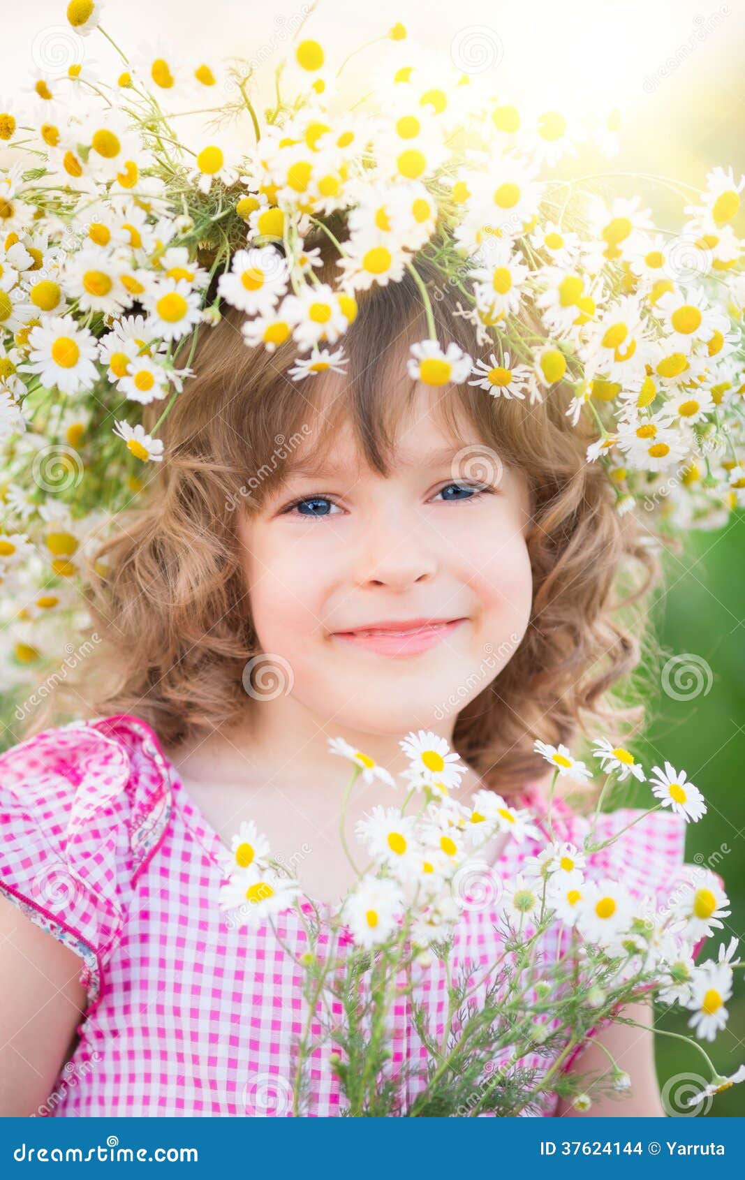 Child in spring stock photo. Image of baby, nature, girl - 37624144