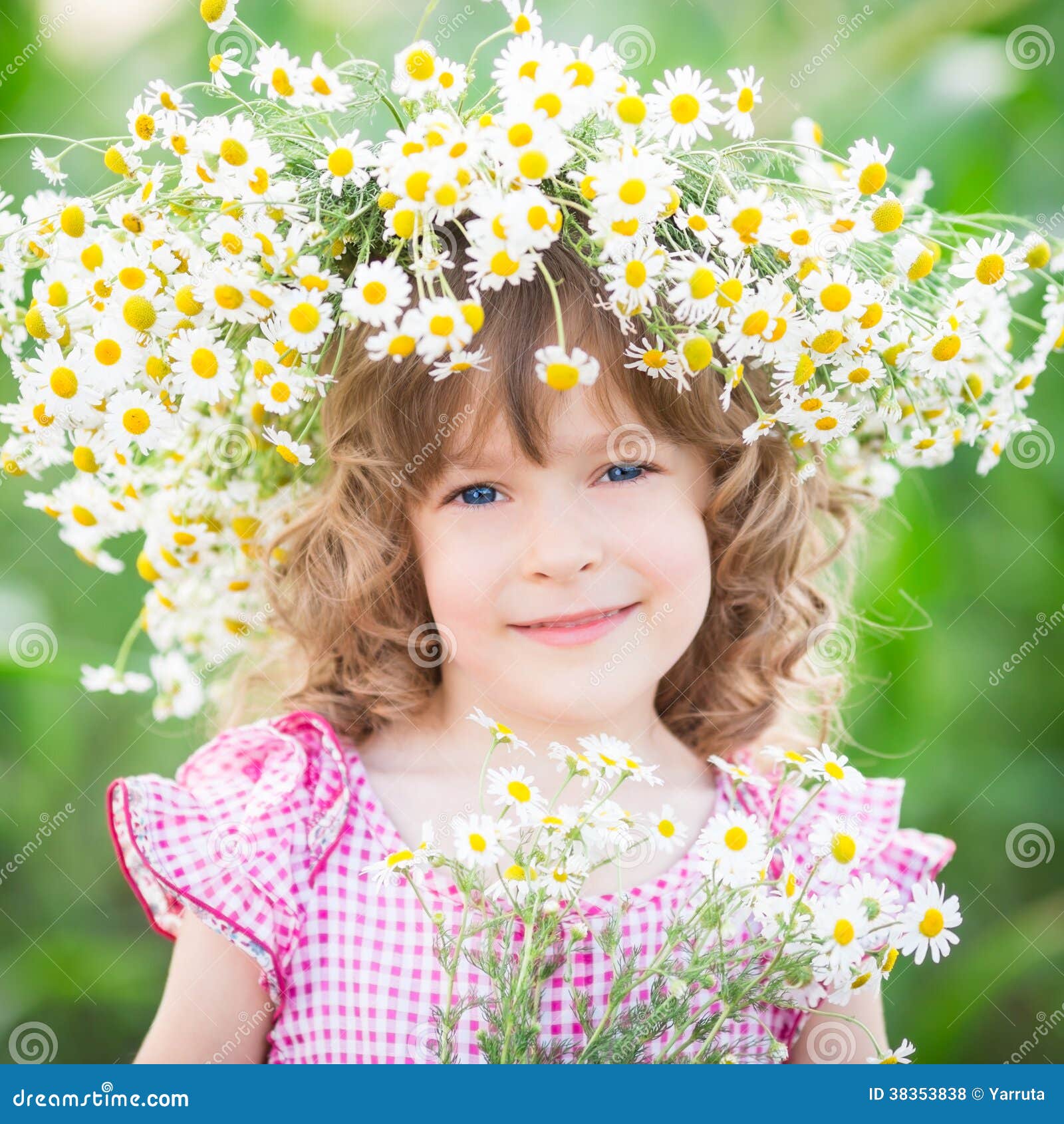 Child in spring stock photo. Image of blossom, beautiful - 38353838