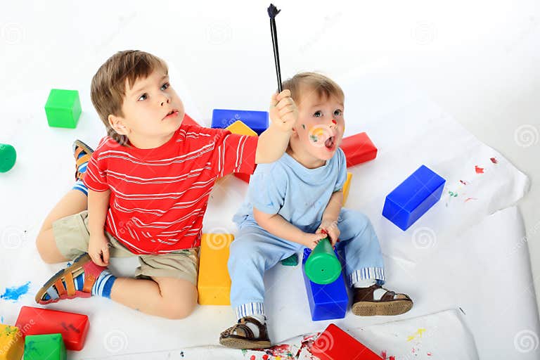 Child stir stock image. Image of creativity, laugh, hobby - 8098485