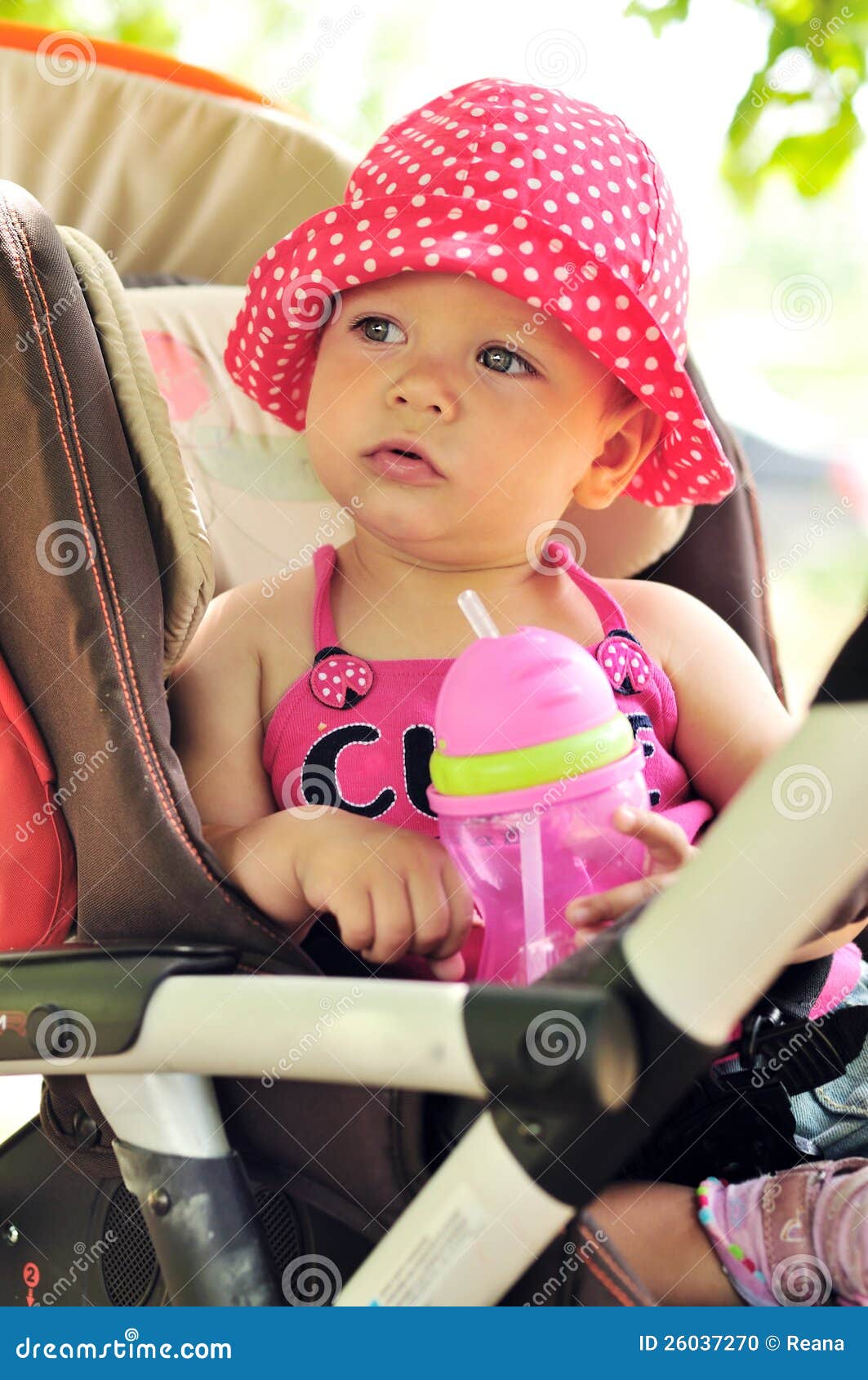 Child in stroller stock photo. Image of comfortable, cute - 26037270