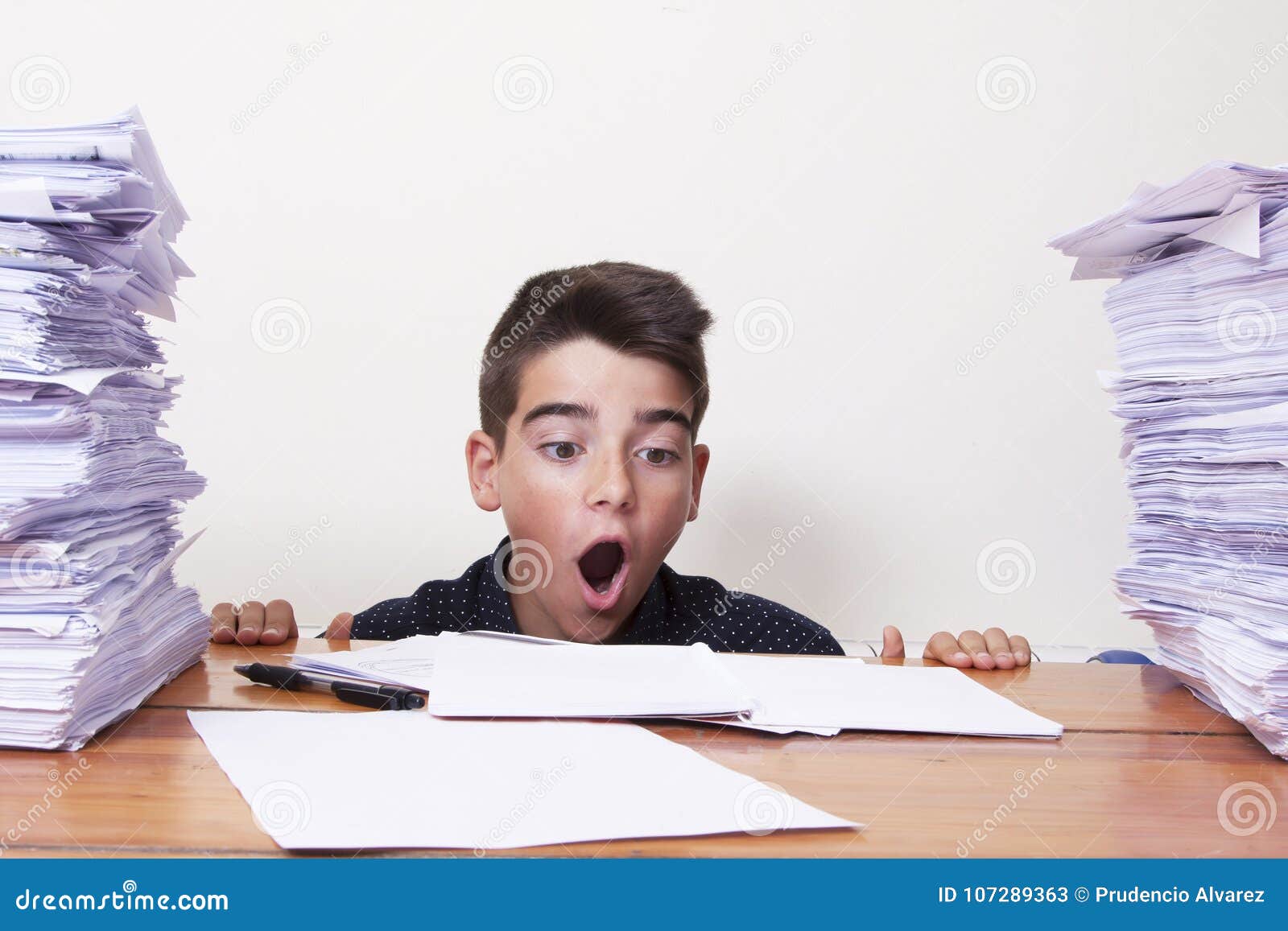 Child student on the desk stock image. Image of child - 107289363