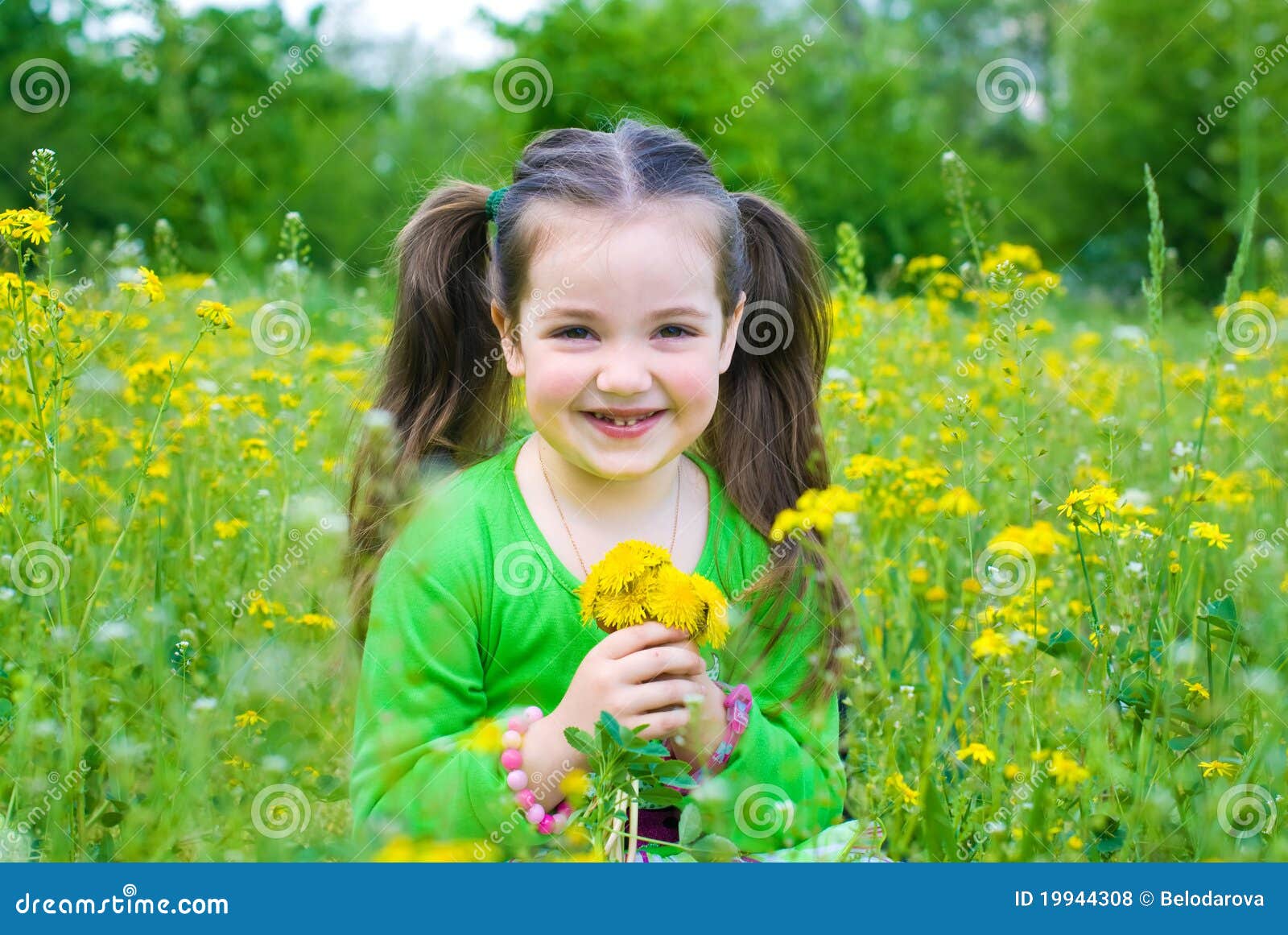 Child in summer stock photo. Image of child, portrait - 19944308