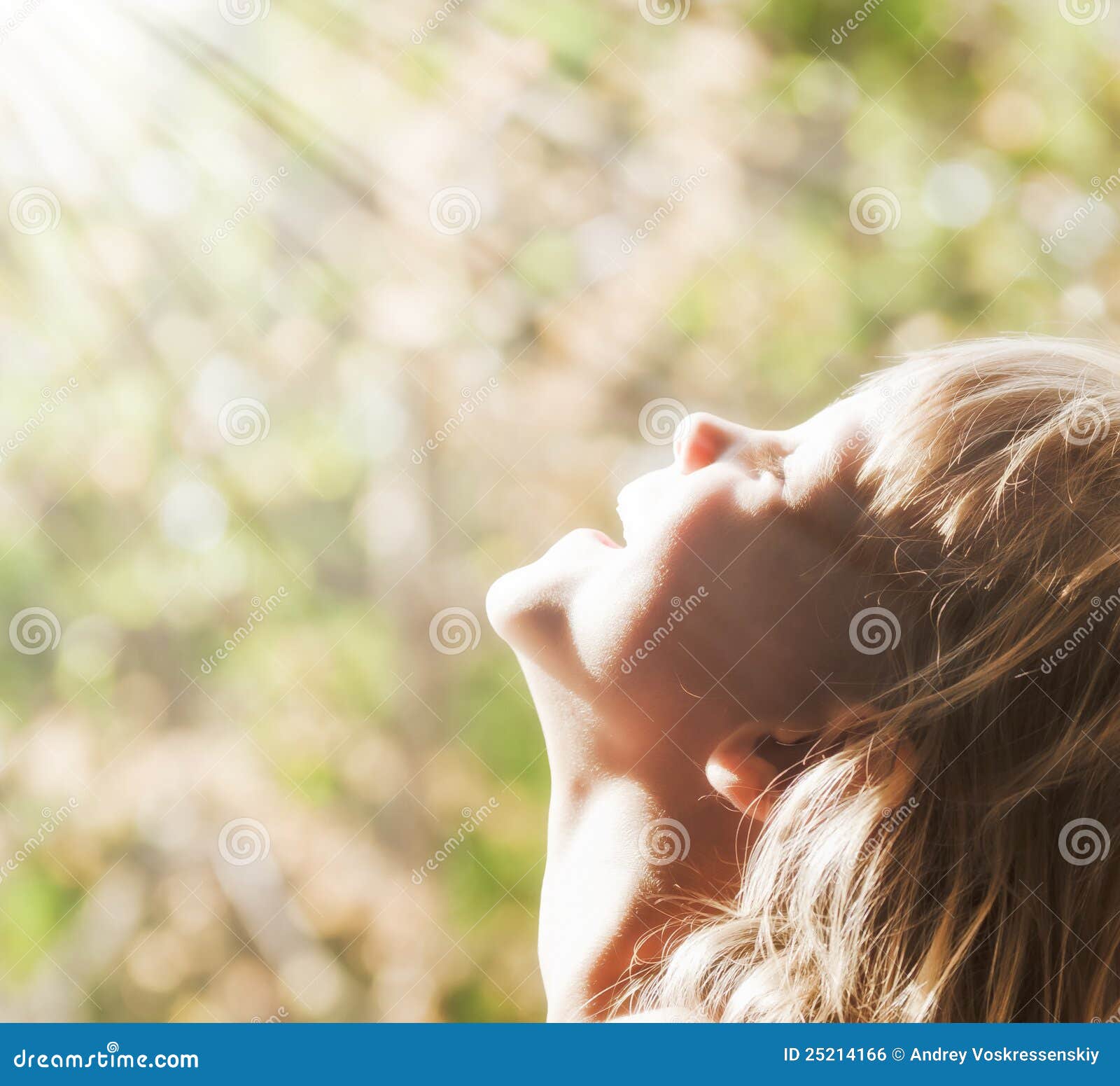 Child and the Sun stock photo. Image of awestruck, light - 25214166