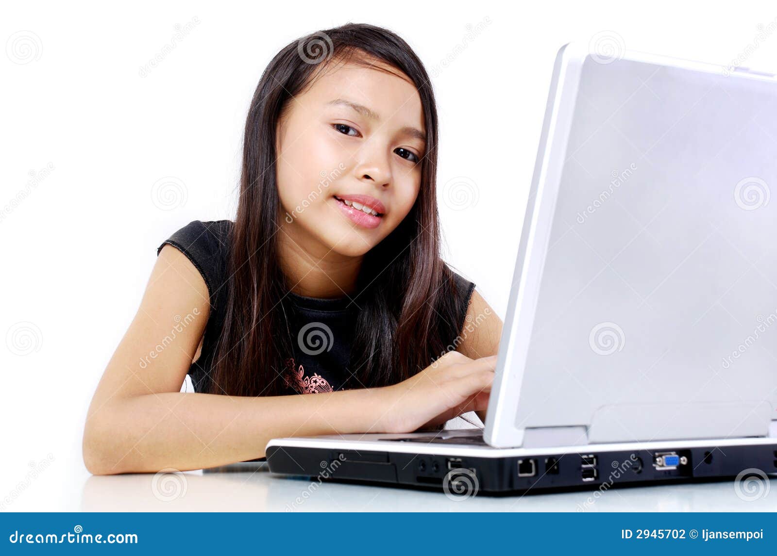 Child surfing internet stock photo. Image of student, laptop - 2945702