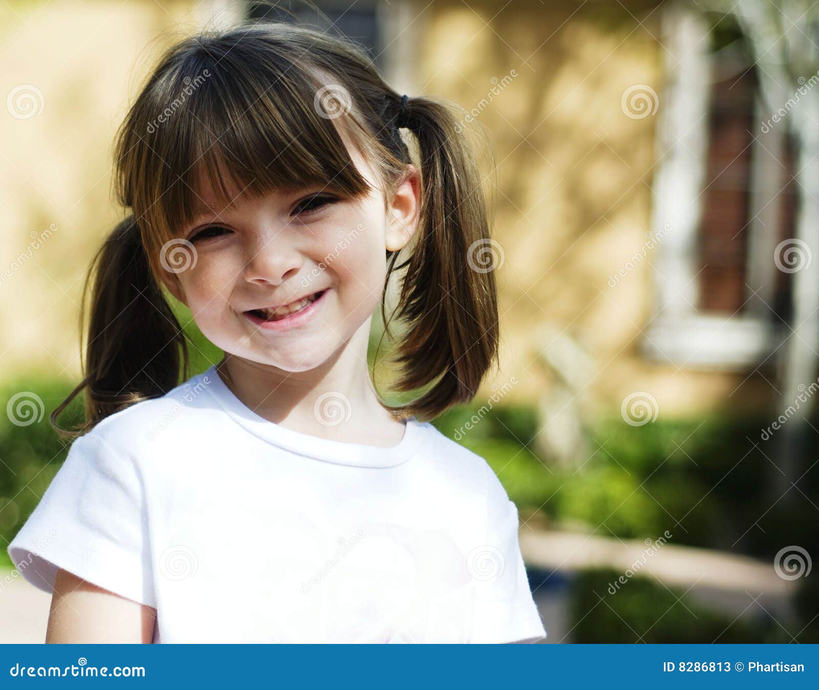 Child with Sweet Happy Smile Stock Image - Image of cute, innocent: 8286813