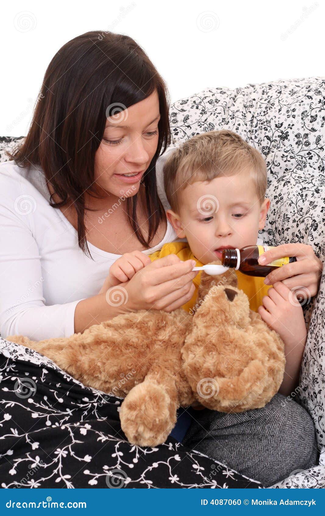 Child and syrup stock photo. Image of family, child, years - 4087060