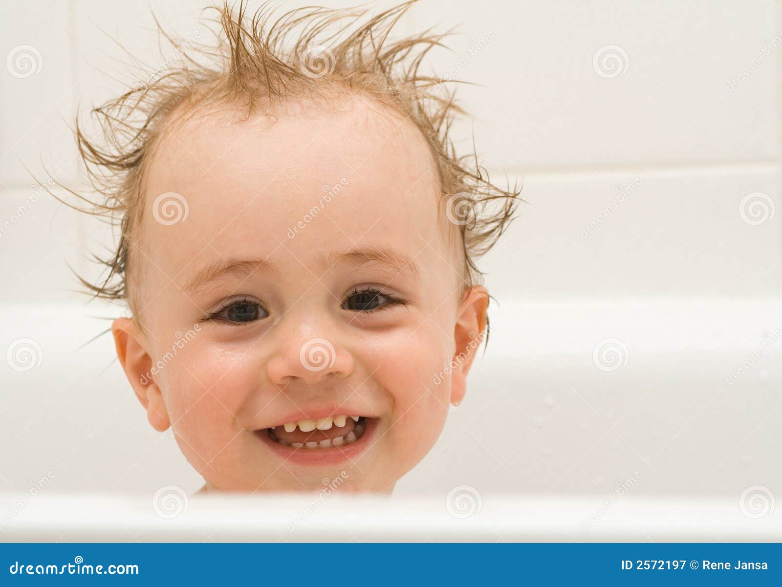 Child Taking A Bath Royalty Free Stock Photography - Image: 2572197