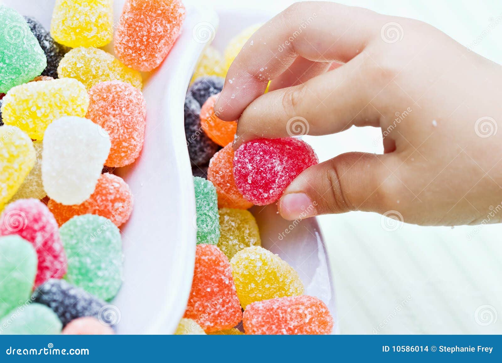 Child Taking Candy stock photo. Image of small, holiday - 10586014