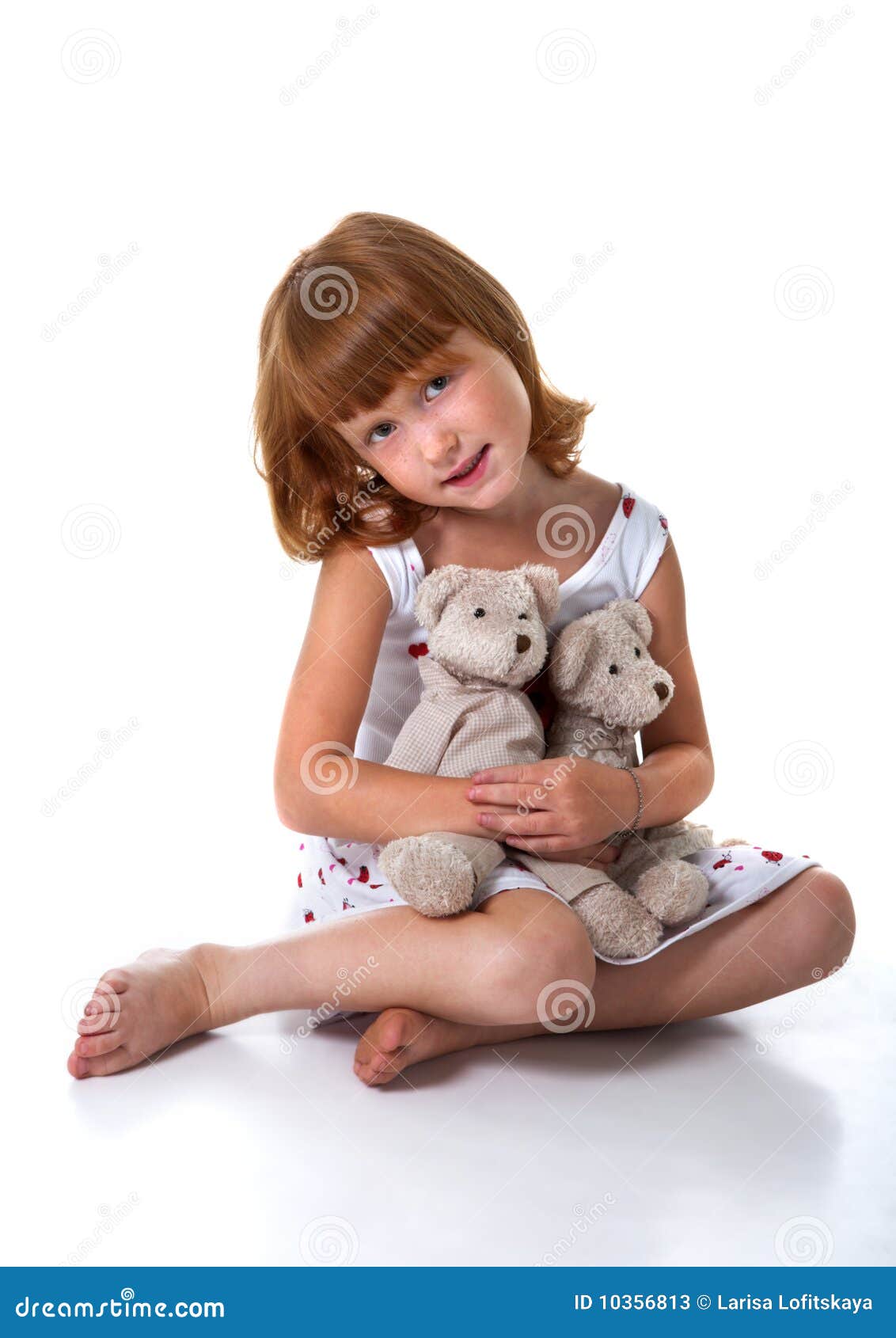 Child with teddy bears stock image. Image of person, sitting - 10356813