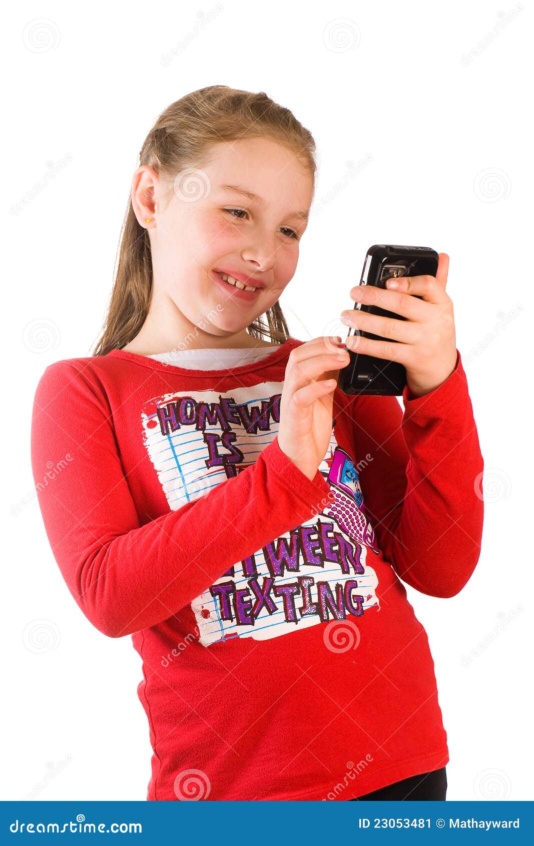 Child Texting stock image. Image of email, game, cell - 23053481